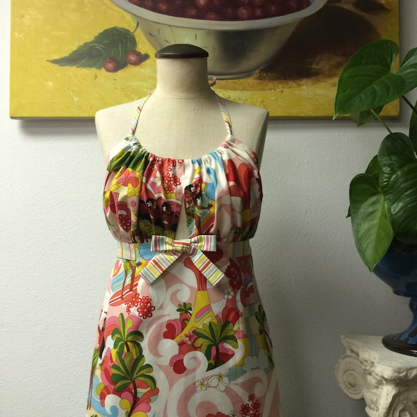 Apron With a Women in Bikini - Etsy