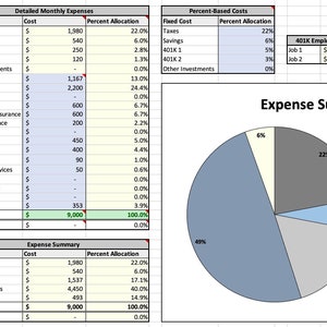 Retirement Planning Spreadsheet - Etsy
