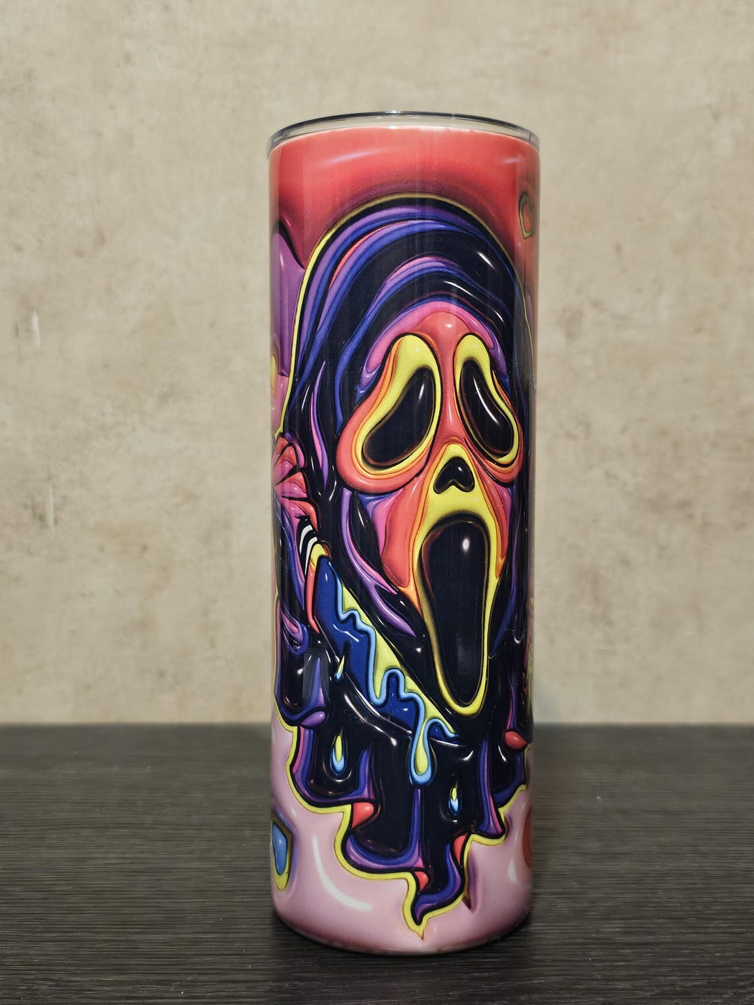 Faux 3D in My Horror Era Ghost Face Inspired 20oz Tumbler. - Etsy