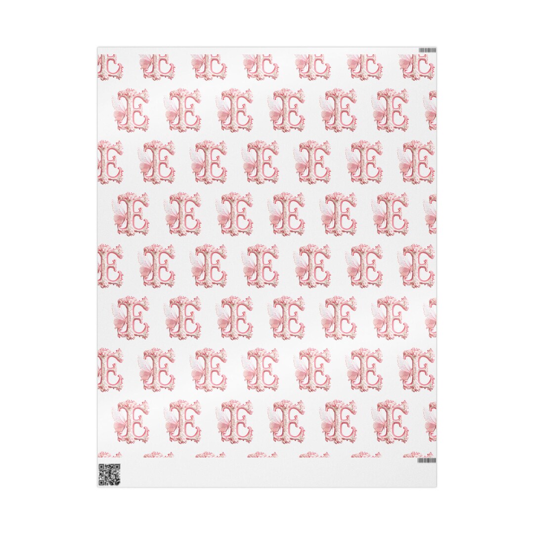 Monogram Wrapping Papers - Etsy