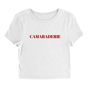 Camaraderie Baby Tee - Etsy