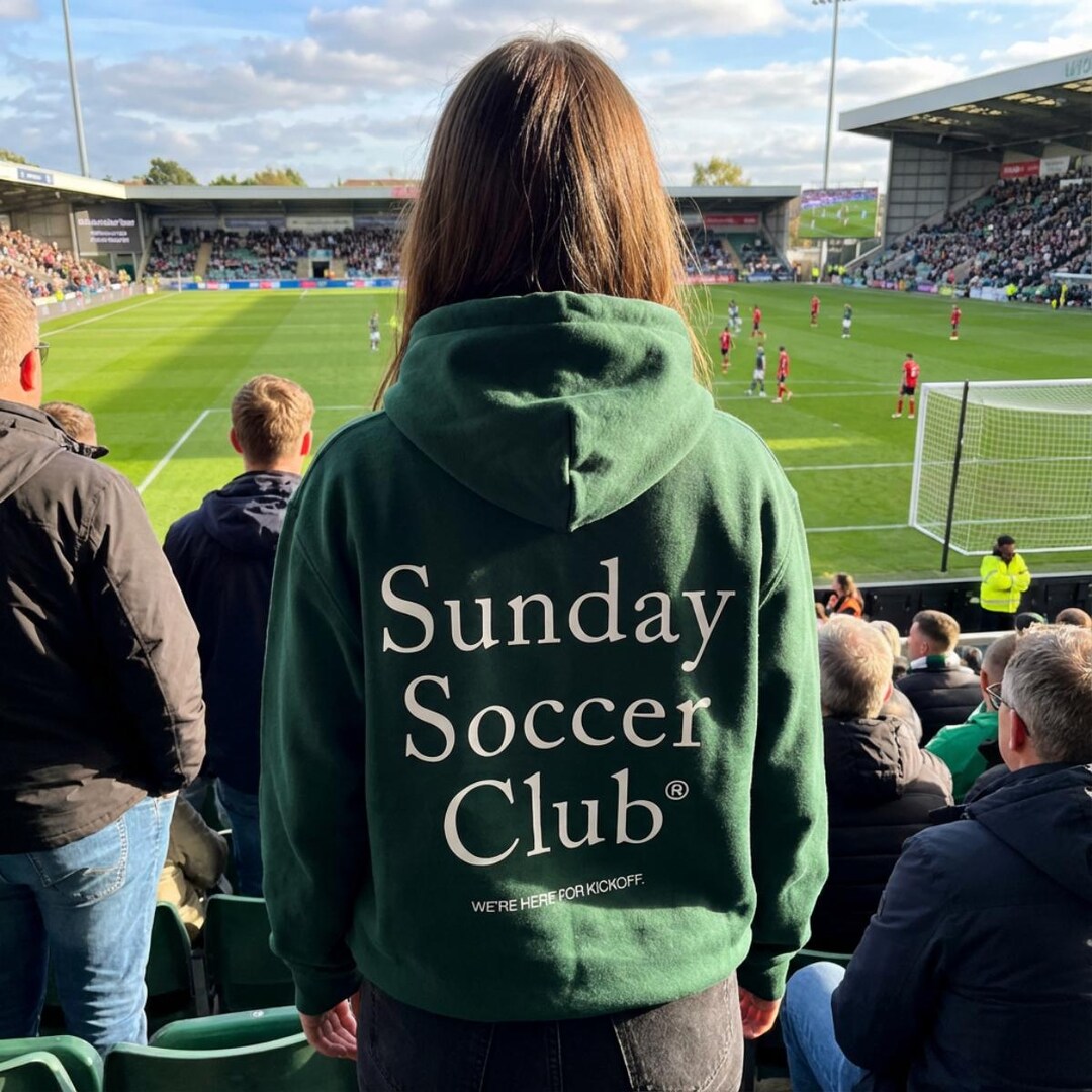 Sunday Soccer Club Hoodie, Soccer Sweatshirt, Soccer Mom Hoodie, Soccer ...