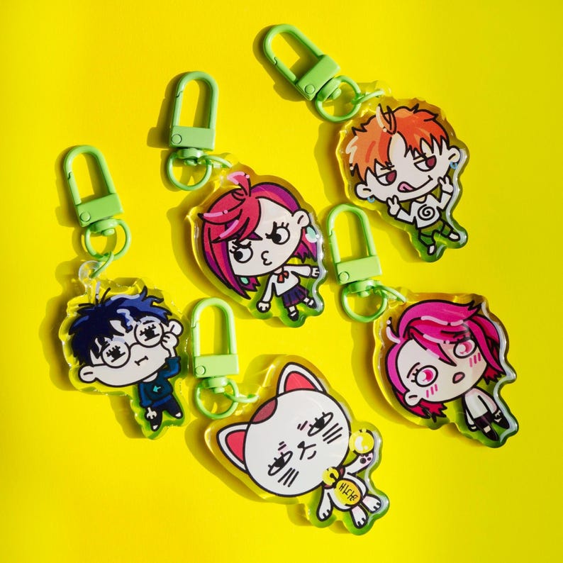 Dandadan Acrylic Charms - Etsy