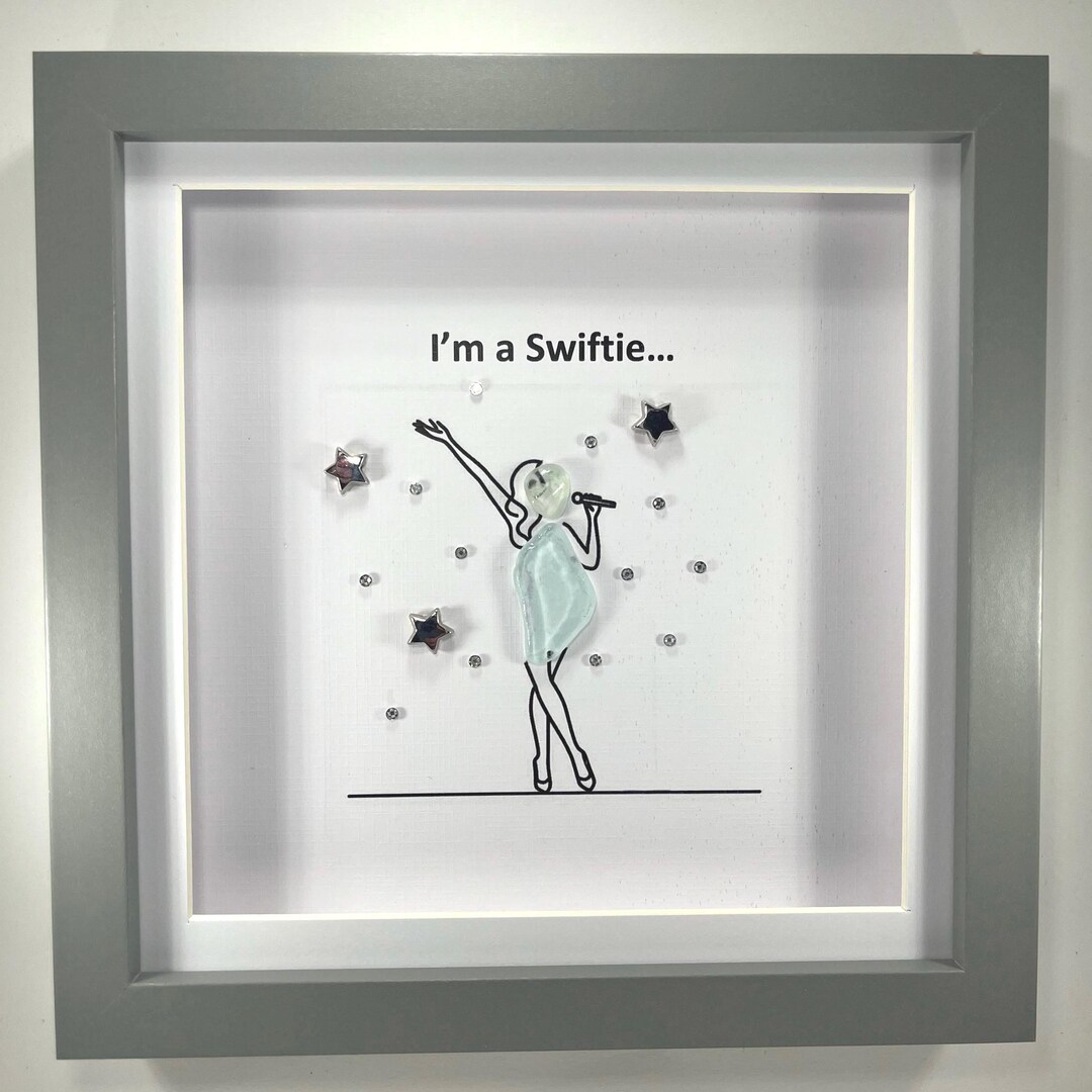 Original and Unique , Sea Glass Art, im a Swiftie - Etsy UK