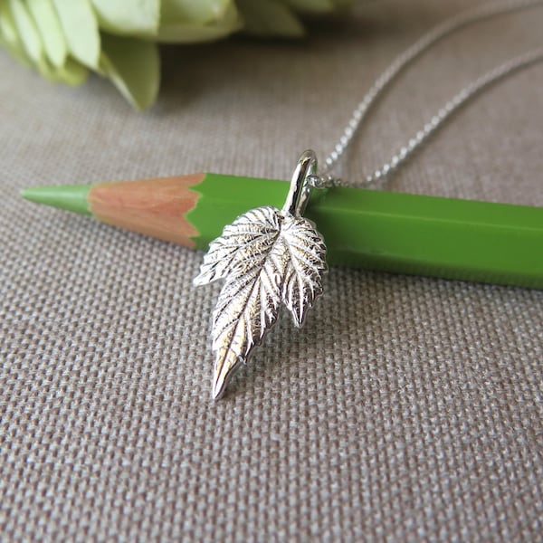 Bay Laurel Leaf Jewelry Pure Silver, Large Leaf Pendant, Long Sterling ...