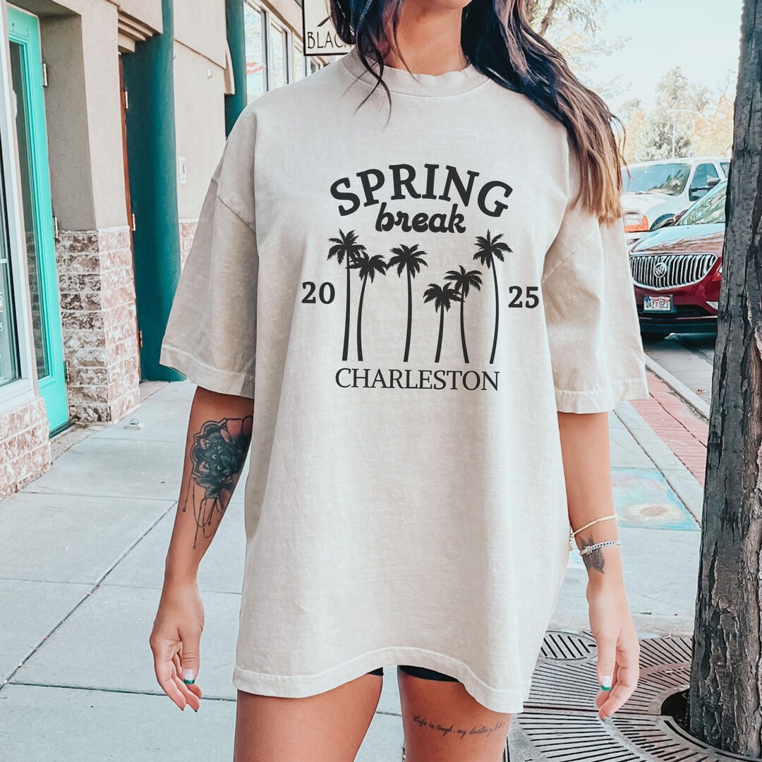 Personalized Spring Break Shirts, Group Vacation Comfort Colors T ...