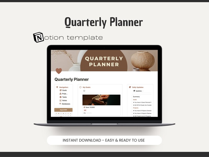 Notion QUARTERLY Planner / Template Notion Dashboard / Planner ... Notion QUARTERLY Planner / Template Notion Dashboard / Planner ...