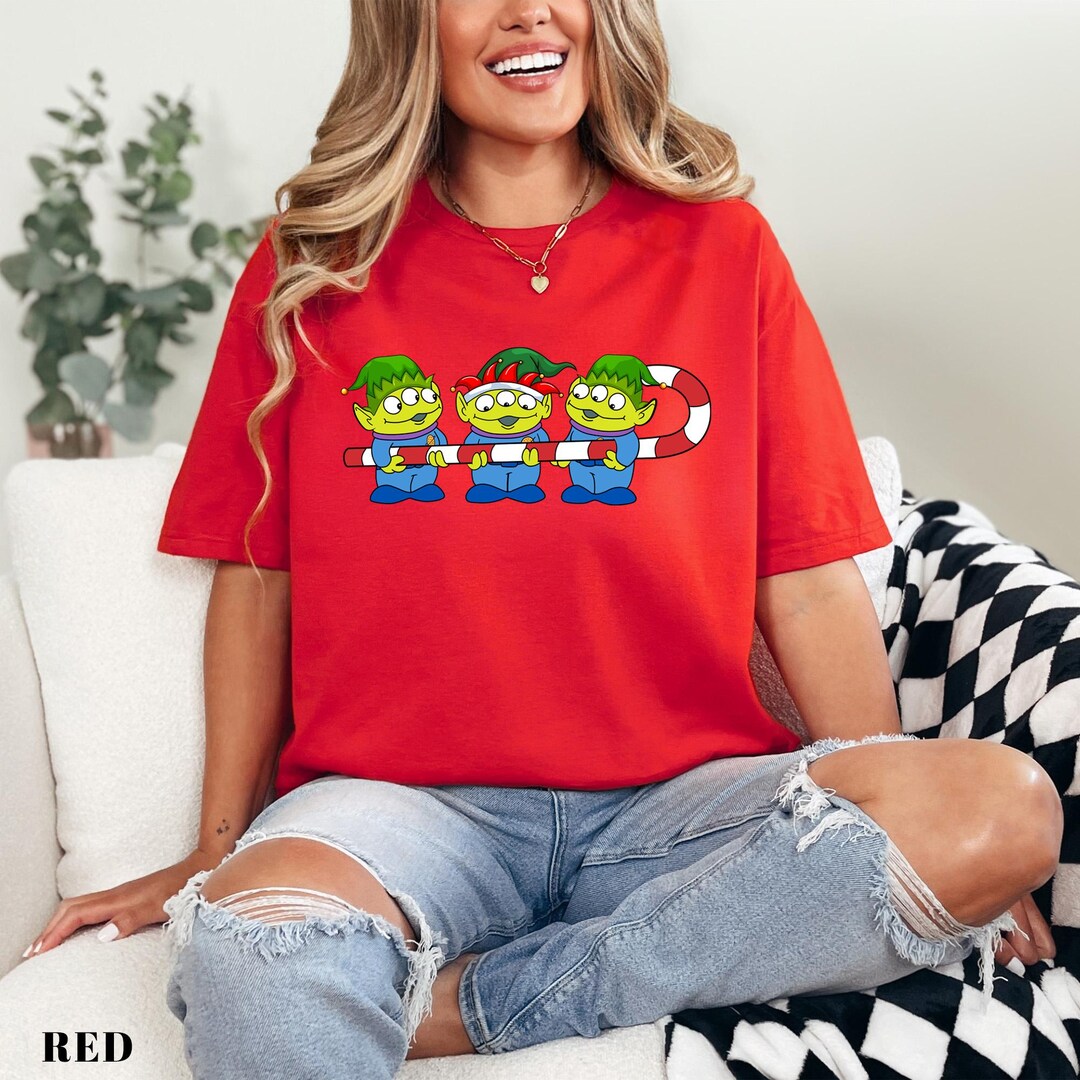 Toy Story Aliens Dressed as Elves Christmas Shirt, Toy Story Aliens ...