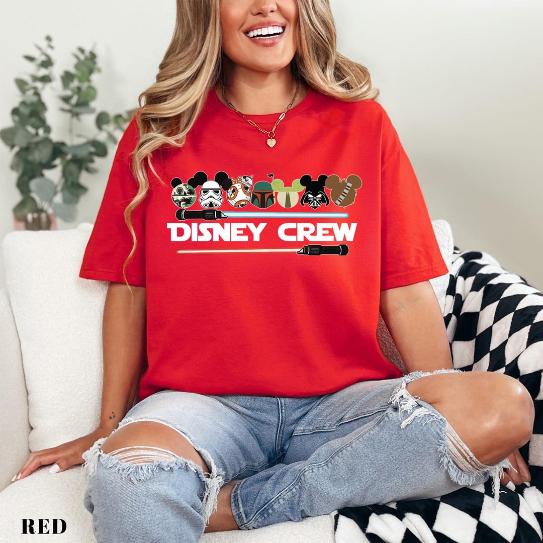 Star Wars Disney Crew Shirt, Star Wars Family Shirt, Disney Star Wars ...