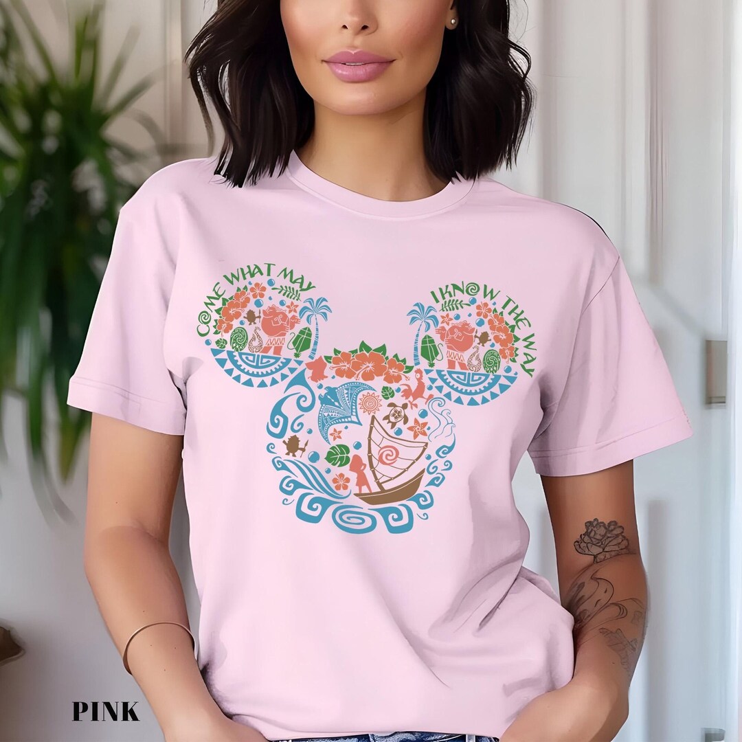 Disney Moana Mickey Head Shirt, Disney Moana 2 Shirt, Disney Family ...