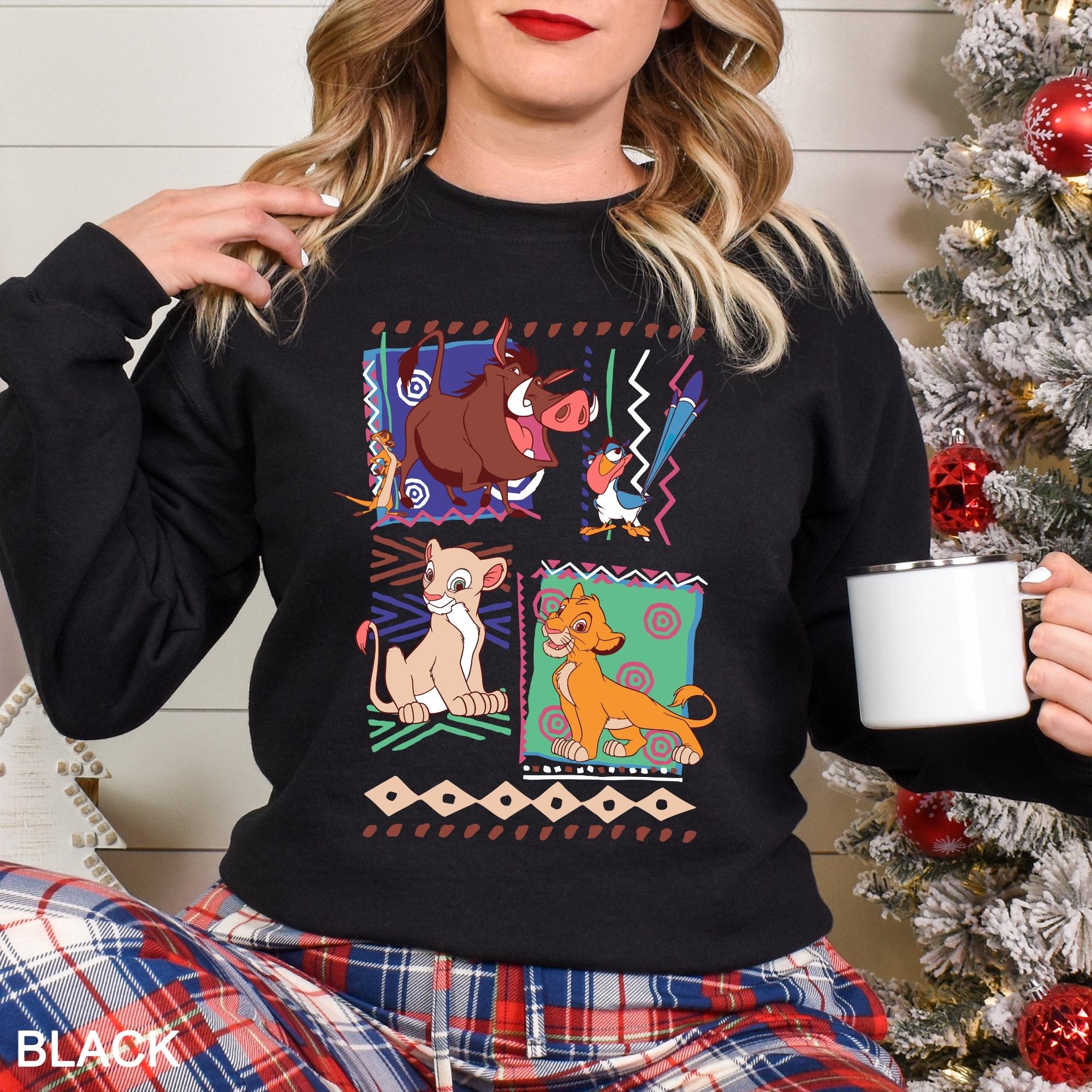 The Lion King Sweatshirt, Lion King Hoodie, Simba Nala Pumbaa Zazu ...
