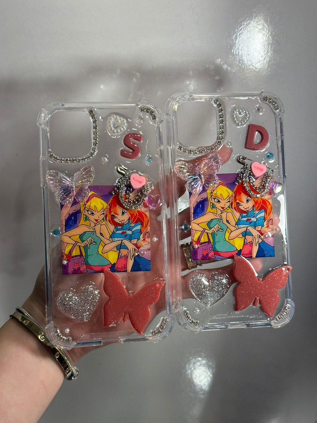 Winx Club Best Friend Cases, the Package Includes 2 Phone Cases. Pink ...