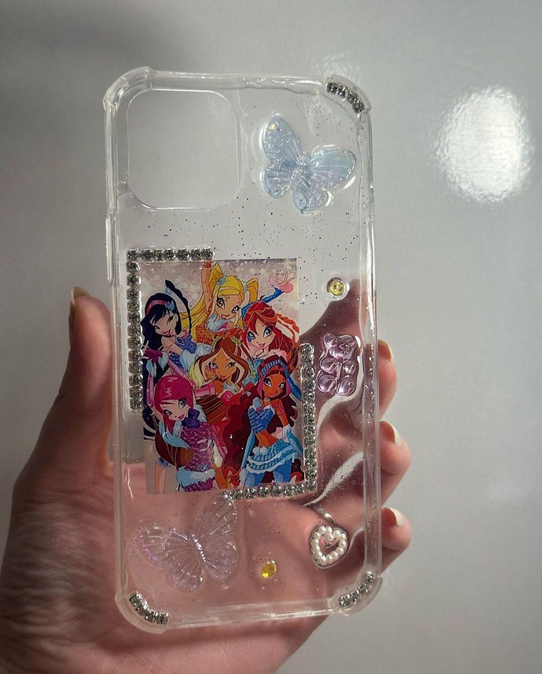 Winx Club Best Friend Cases, Pink Case, Cute Case, Butterfly Case, Custom Case, Gift for Friend ...