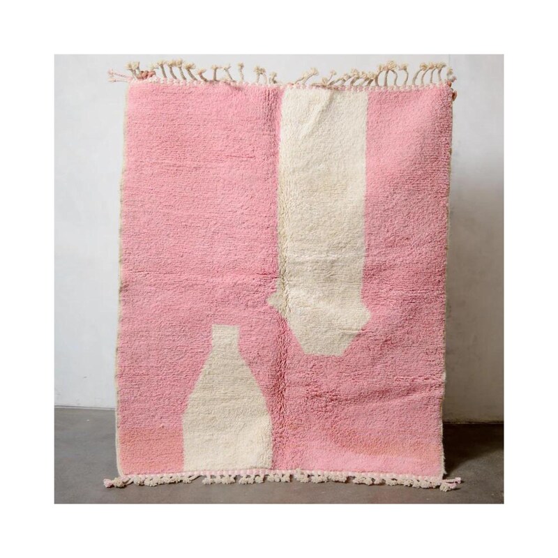 Pink Moroccan Rug - Etsy