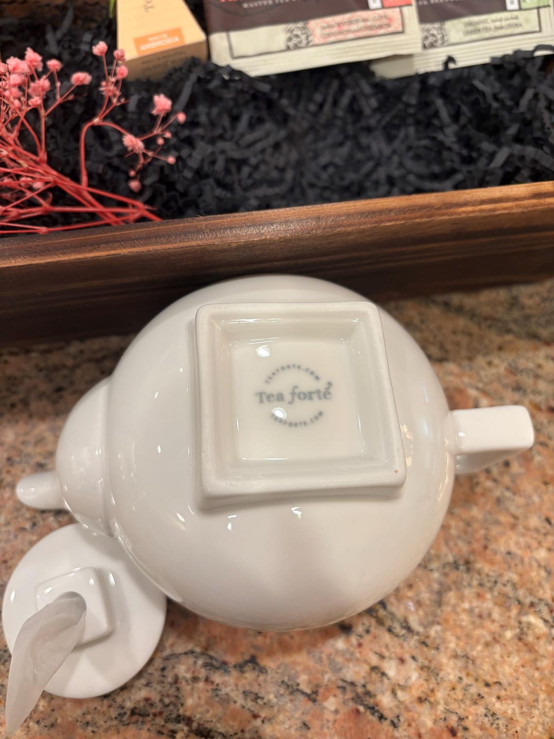 Teaforte Teapot Gift Basket, Tea Gift Set, Tea Pot Gift, - Etsy