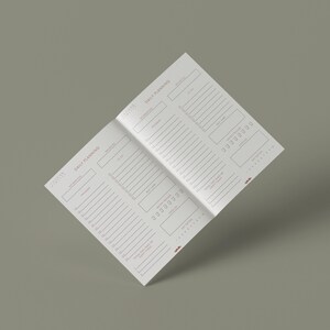 Undated Daily Digital Planner|minimalist Daily Digital Planner ...
