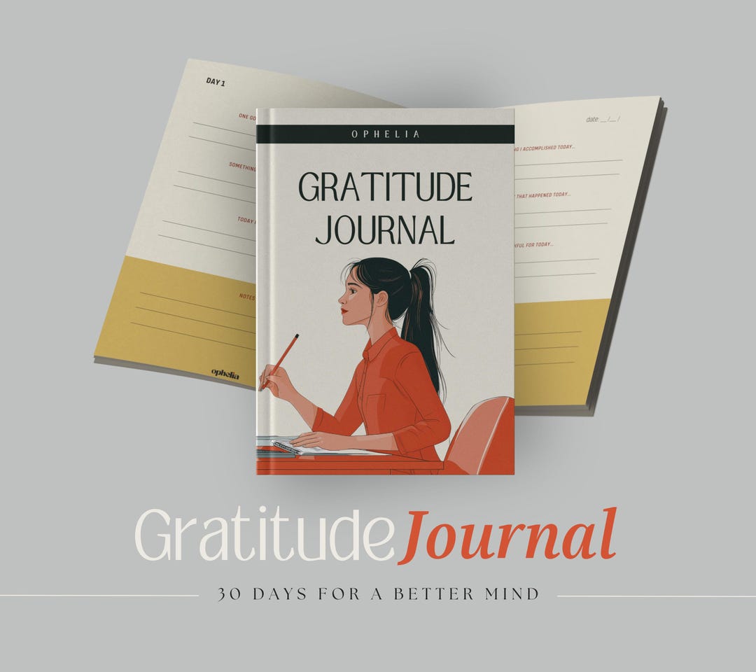 Gratitude Journal | Therapy Worksheets | Anxiety Relief | Mindfulness ...
