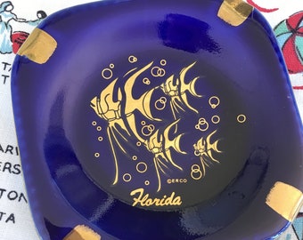 Vintage Ashtrays Souvenir Ashtrays State Ashtrays Florida - Etsy