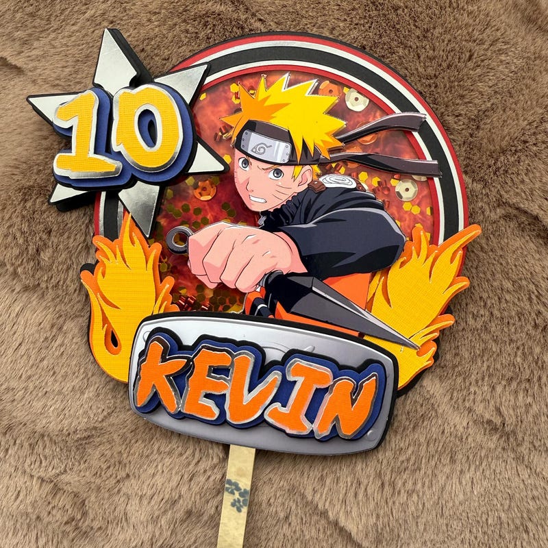 Naruto Cake Decorations - Etsy