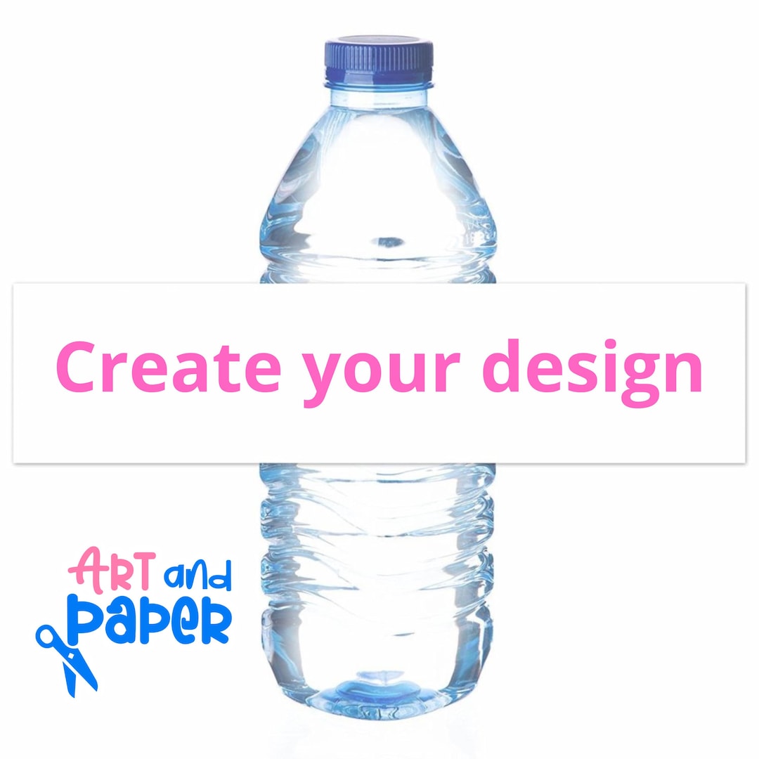 Custom Water Bottle Labels – Personalized Stickers for Weddings ...