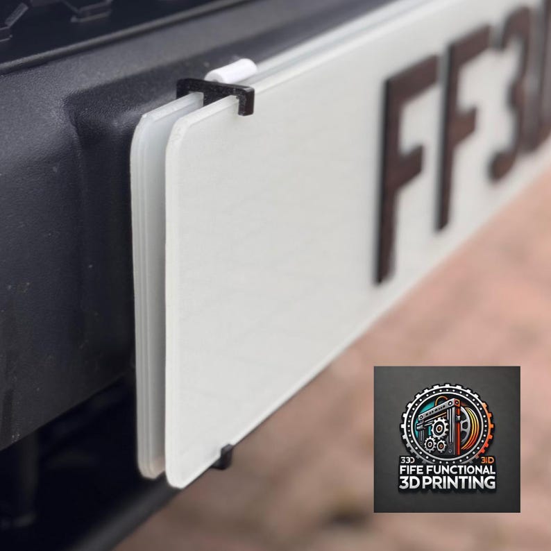 Front & Back Number Plate Show Plate Hanger / Holder - Car Sales ...