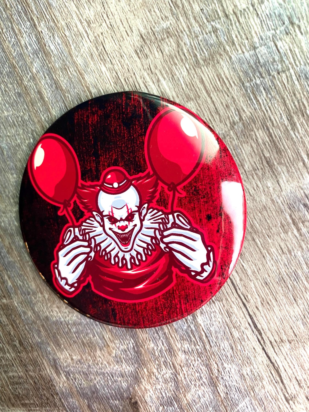 Horror Clown Magnet, Fridge Magnets, Home Decor, Spooky, Halloween ...