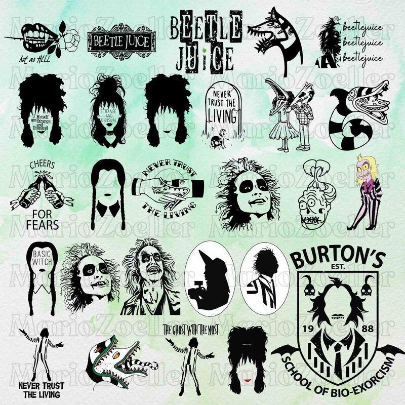 Beetlejuice Svg - Etsy