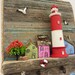 Handcrafted Wooden Lighthouse Key Holder Rustic Coastal Decor - Etsy