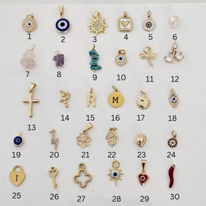 Custom Charm Bracelet: Gold Filled Paperclip Chain, Personalized ...