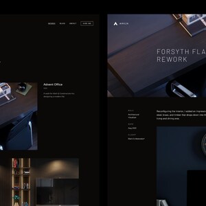 ARKIN — Framer Portfolio Template - Etsy