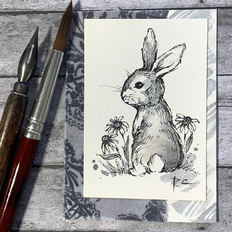 Aceo Painting - Etsy