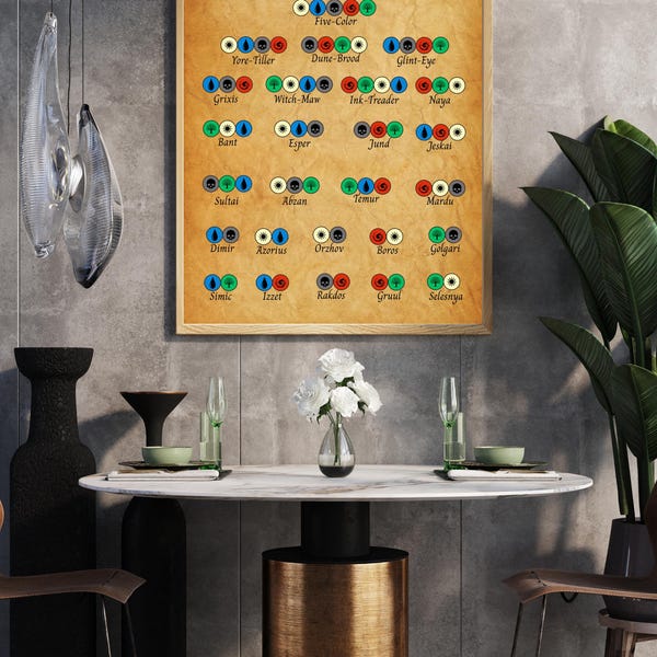 Color Magic Chart - Etsy