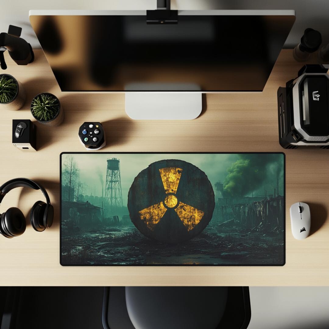 Wasteland Explorer Desk Mat - Survival Games Mat | Post-apocalyptic ...
