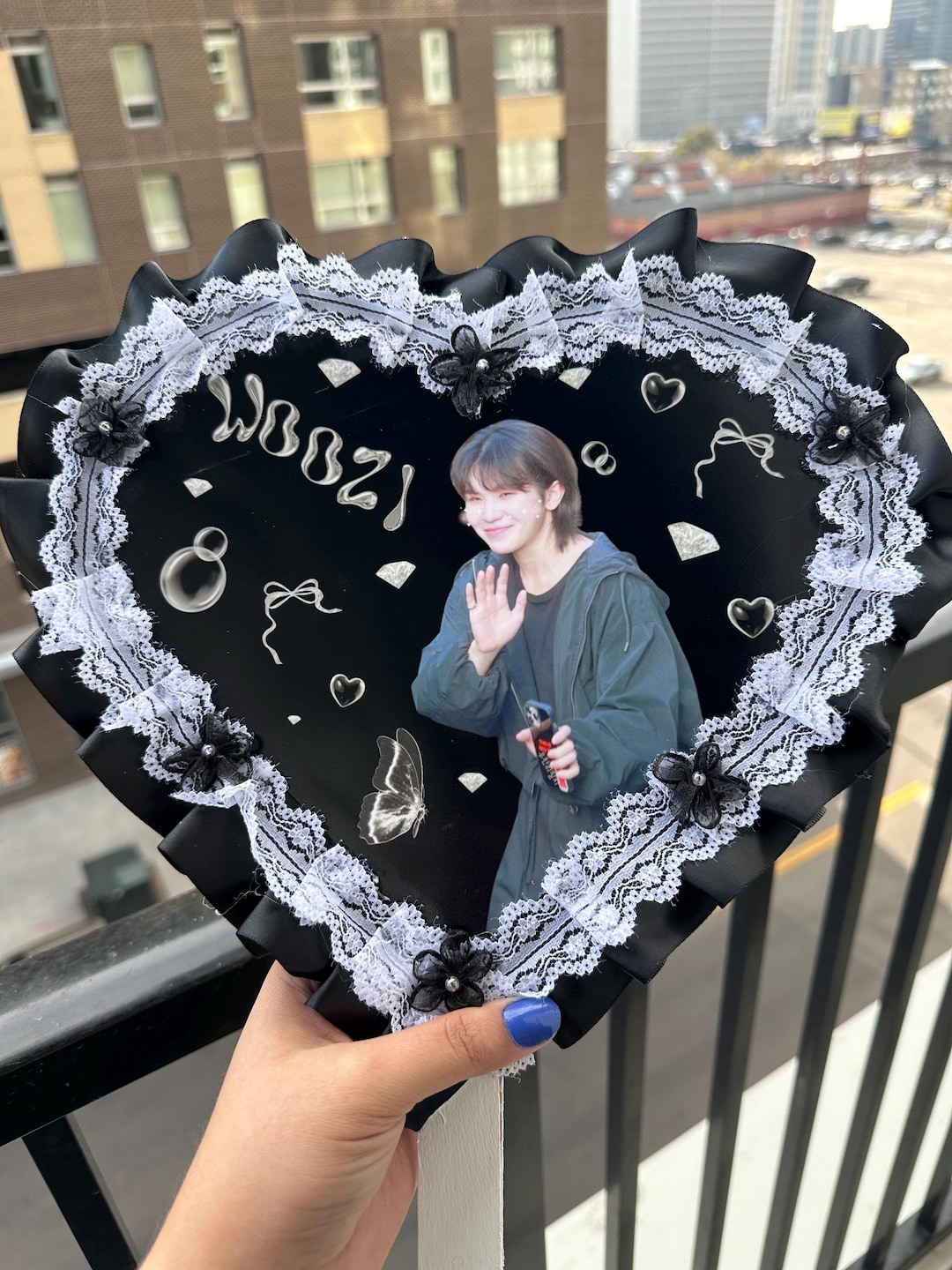 Custom Kpop Picket/hand Fan - Etsy