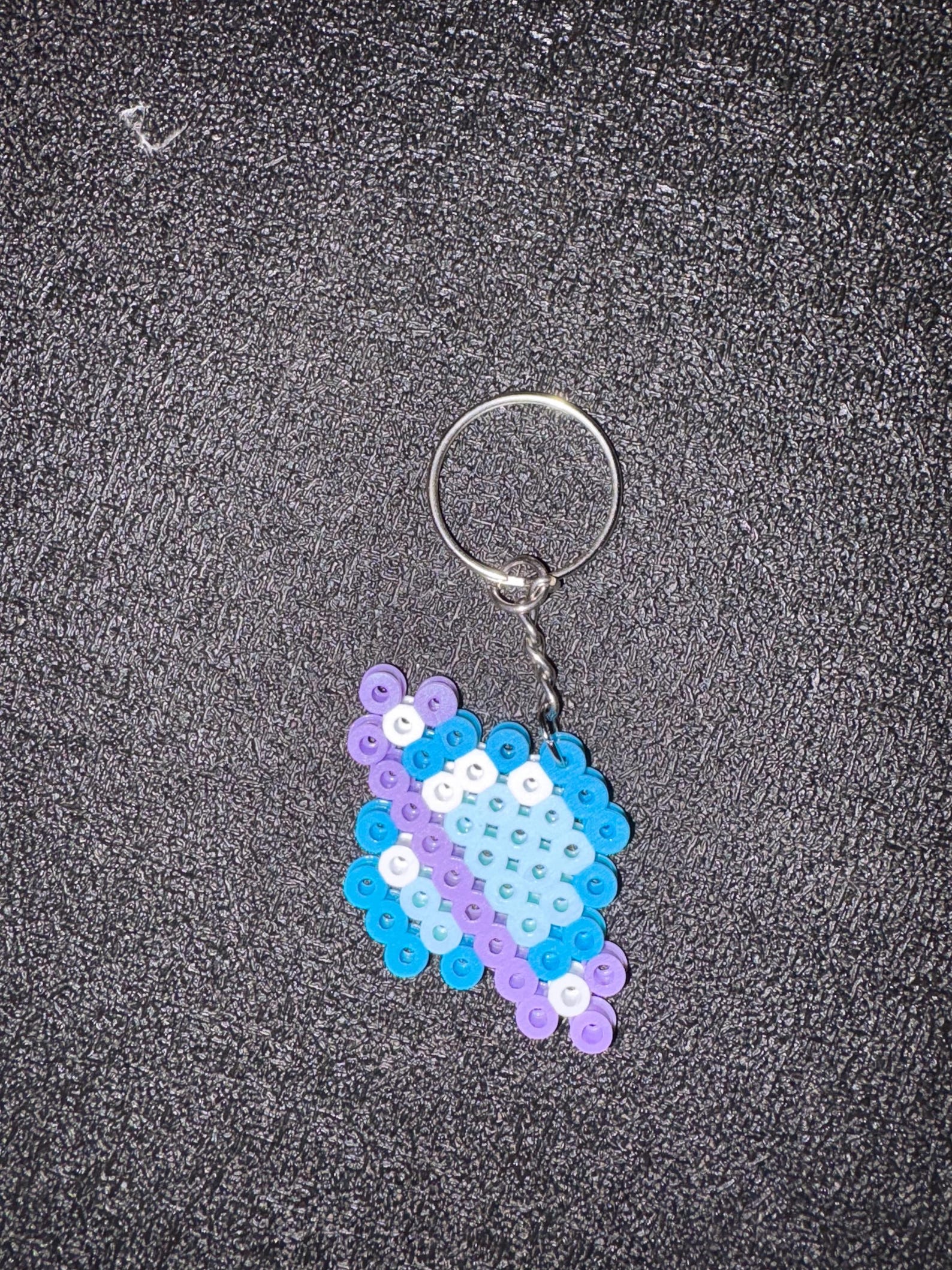Perler Bead Cross Keychain - Etsy