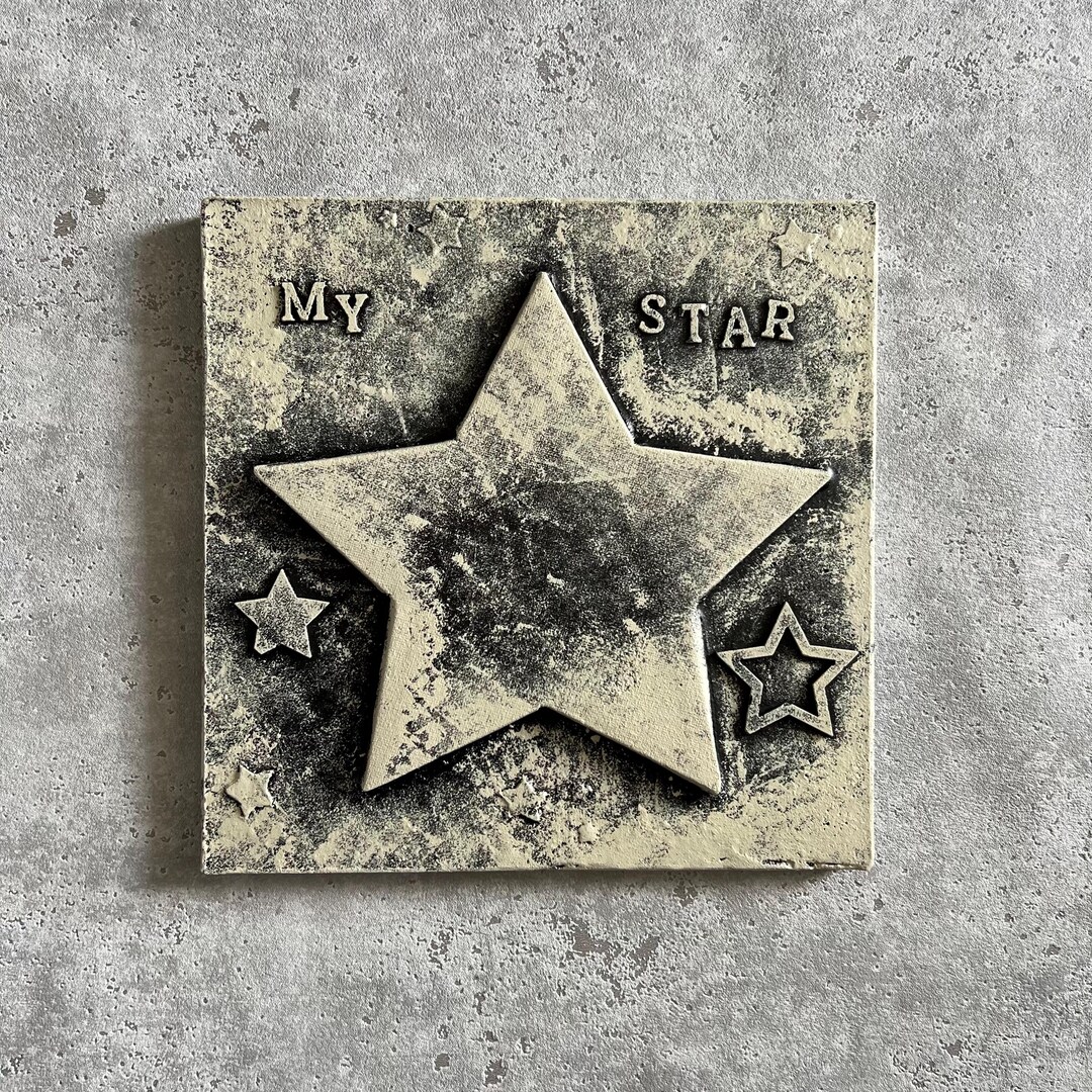 Star Wall Art, 3D Home Decor, Modern Hanging Artwork, Stylish Hand ...