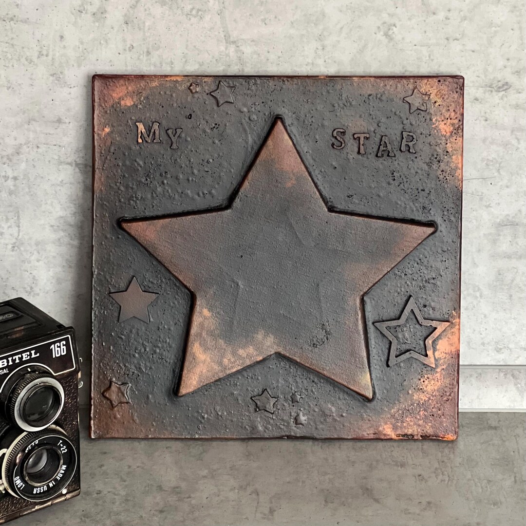 Star Wall Art, 3D Home Decor, Modern Hanging Artwork, Stylish Hand ...