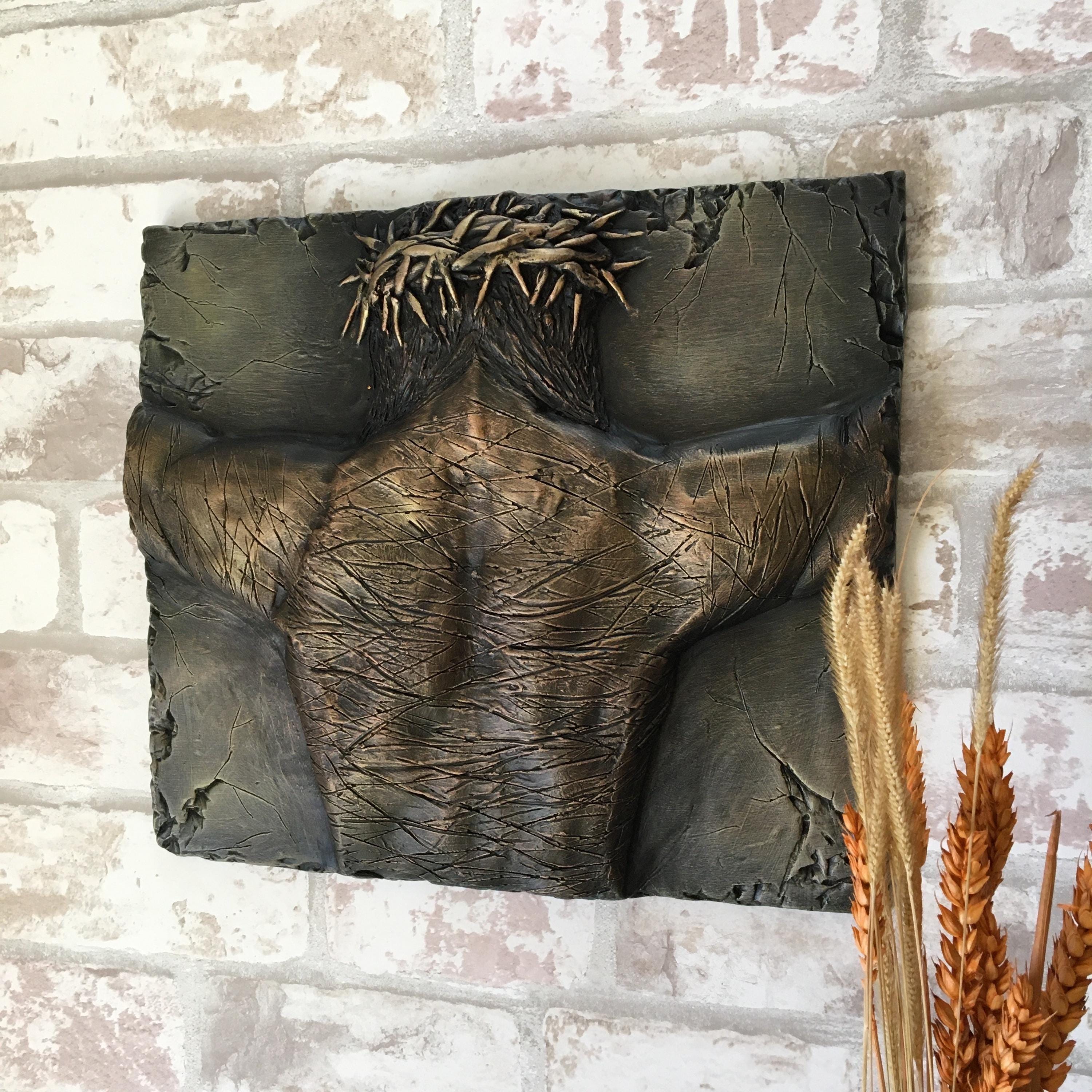 King Wall Art - Jesus Christ Sculpture, Unique Religious Artwork ...