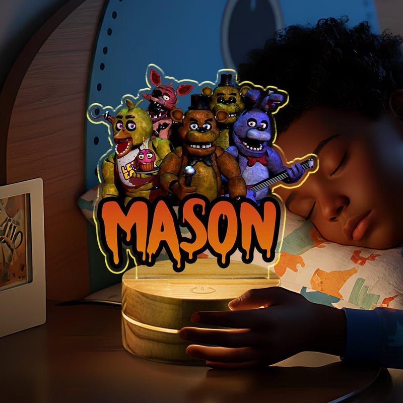 Five Nights at Freddy Lamp - Etsy