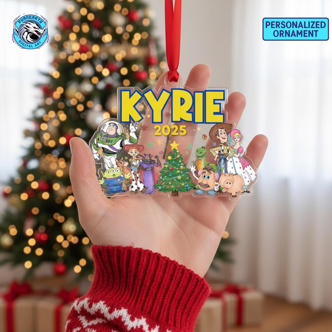 Custom Toy Story Acrylic Ornament: 2025 Keepsake Gift - Etsy