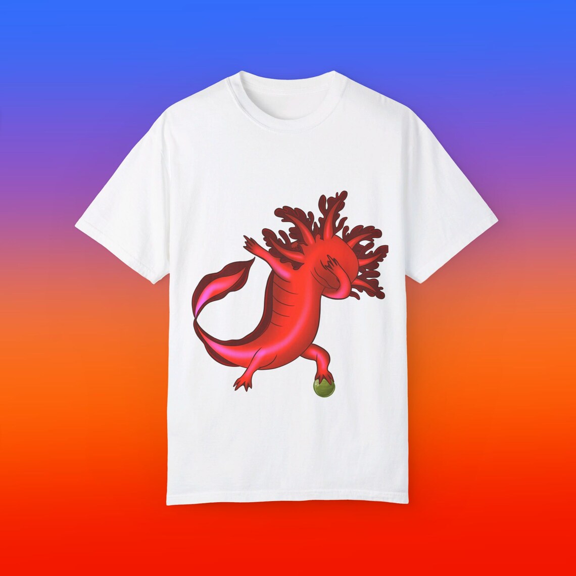 RFP Axolotl Dab T-shirt - Etsy