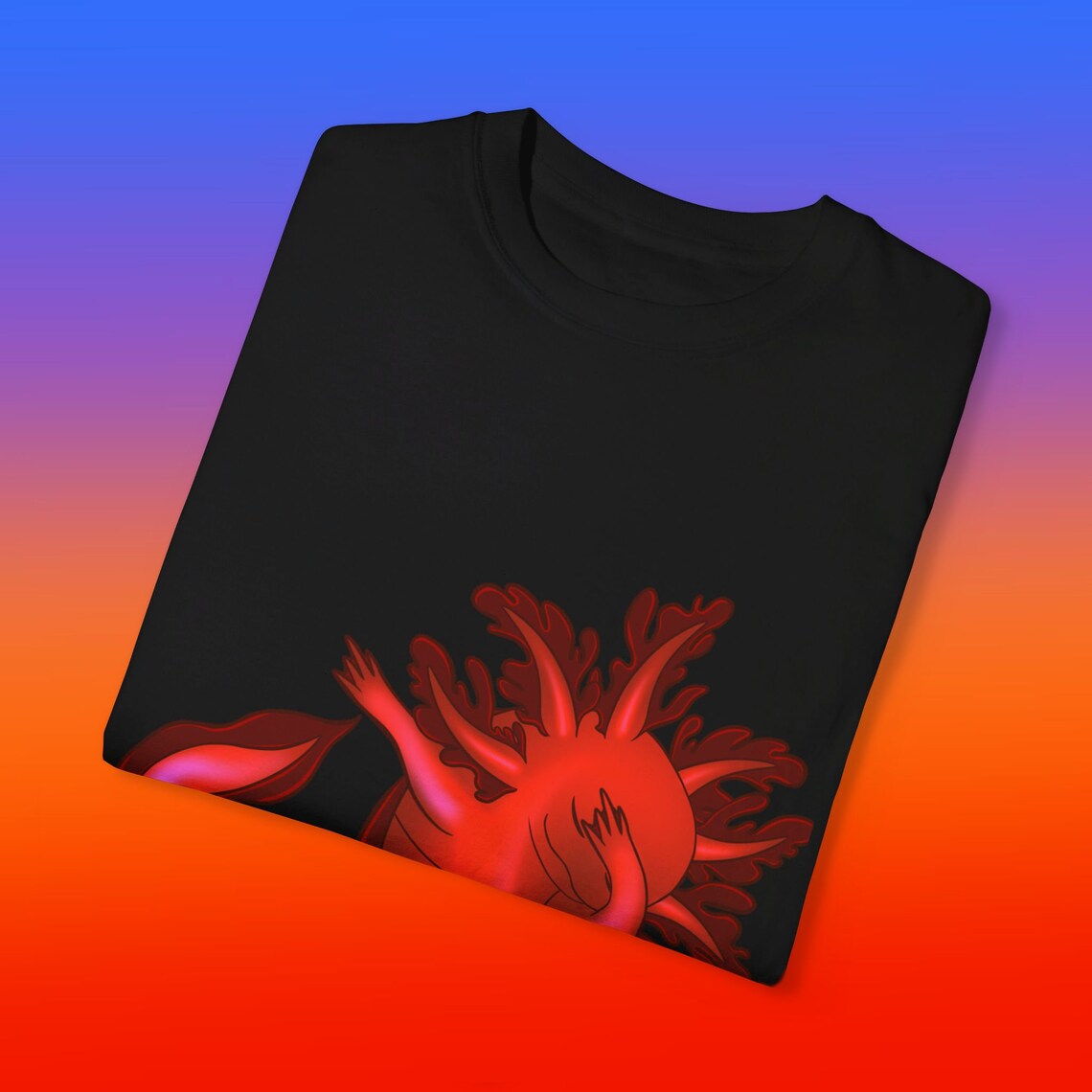 RFP Axolotl Dab T-shirt - Etsy