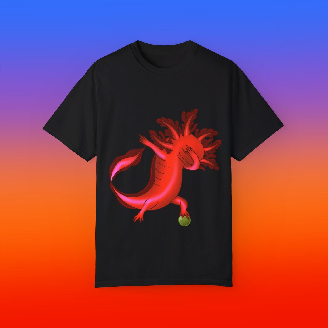 RFP Axolotl Dab T-shirt - Etsy