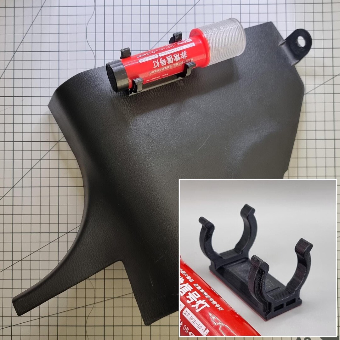 27mm JDM Japan Emergency Flare Holder W/ 3M Adhesive, Nissan Toyota ...