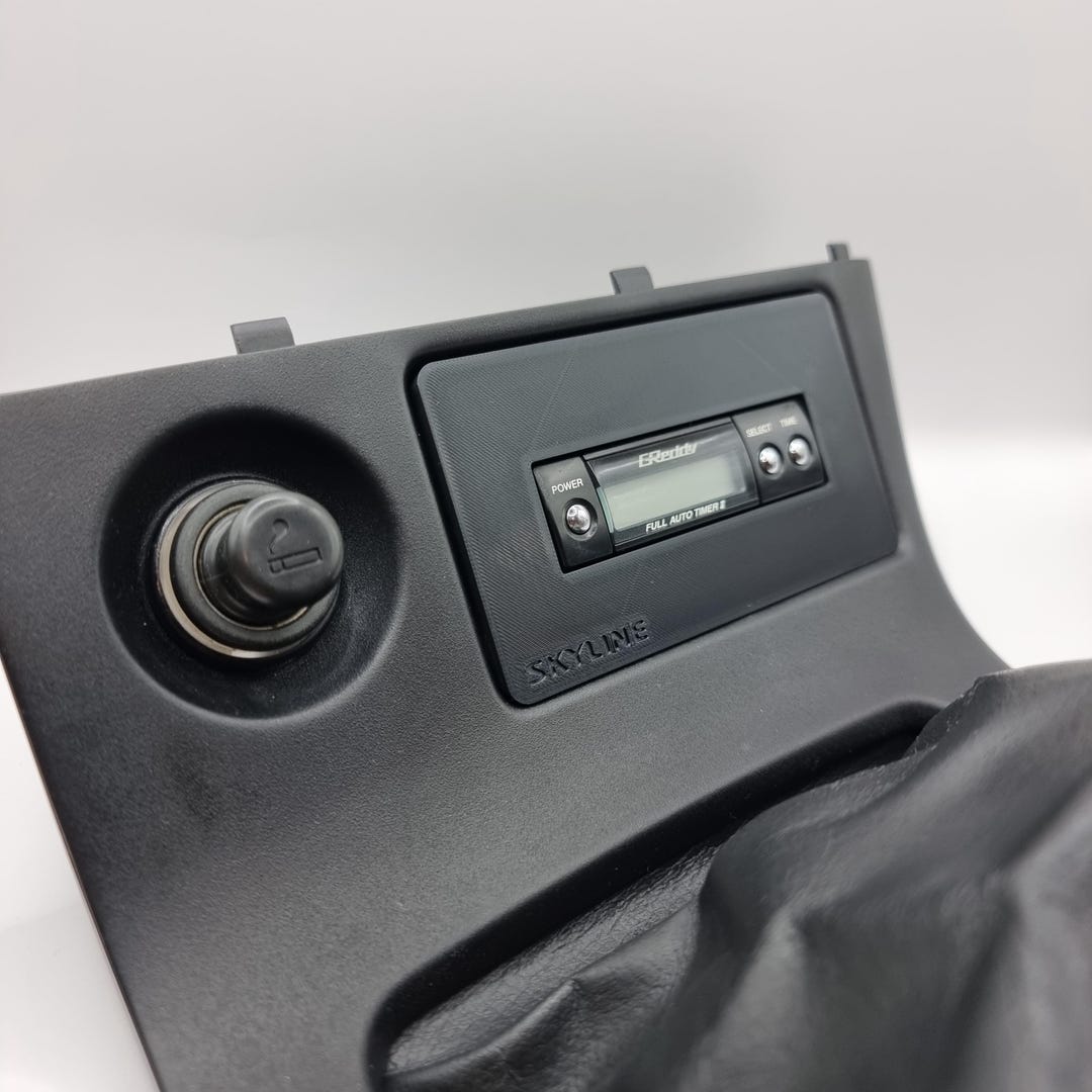 Greddy Full Auto Turbo Timer II (2) Holder for Nissan Skyline R33 GTS-T ...