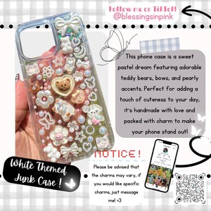 White Themed Junk Case ୨ৎ - Etsy