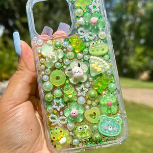 Green Charmed Deco Case ୨ৎ - Etsy