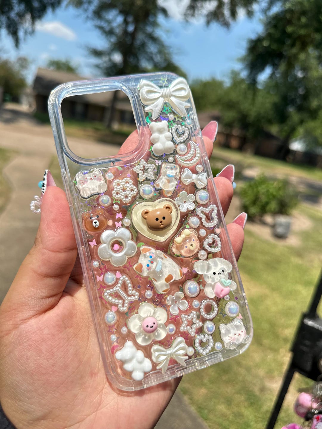 White Themed Junk Case ୨ৎ - Etsy