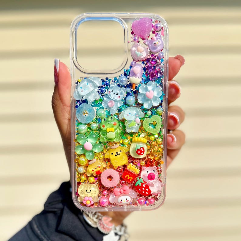 Rainbow Themed Junk Case ୨ৎ - Etsy