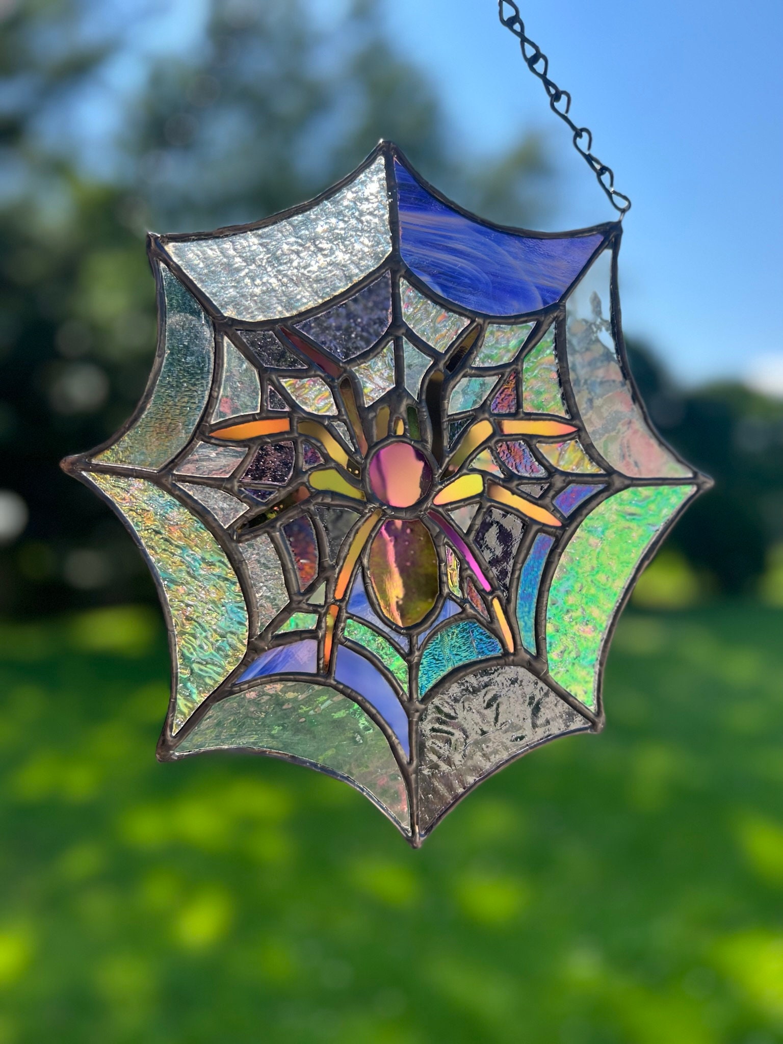 Spider Sun Catcher - Etsy